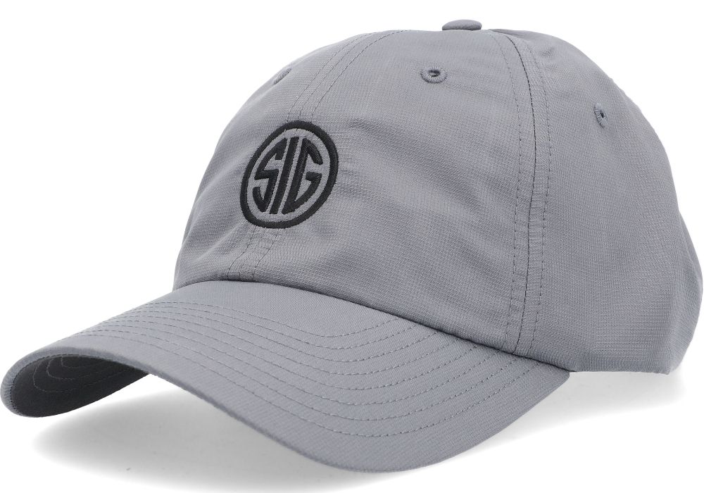 SIG MARK PERFORMANCE HAT - GRAY